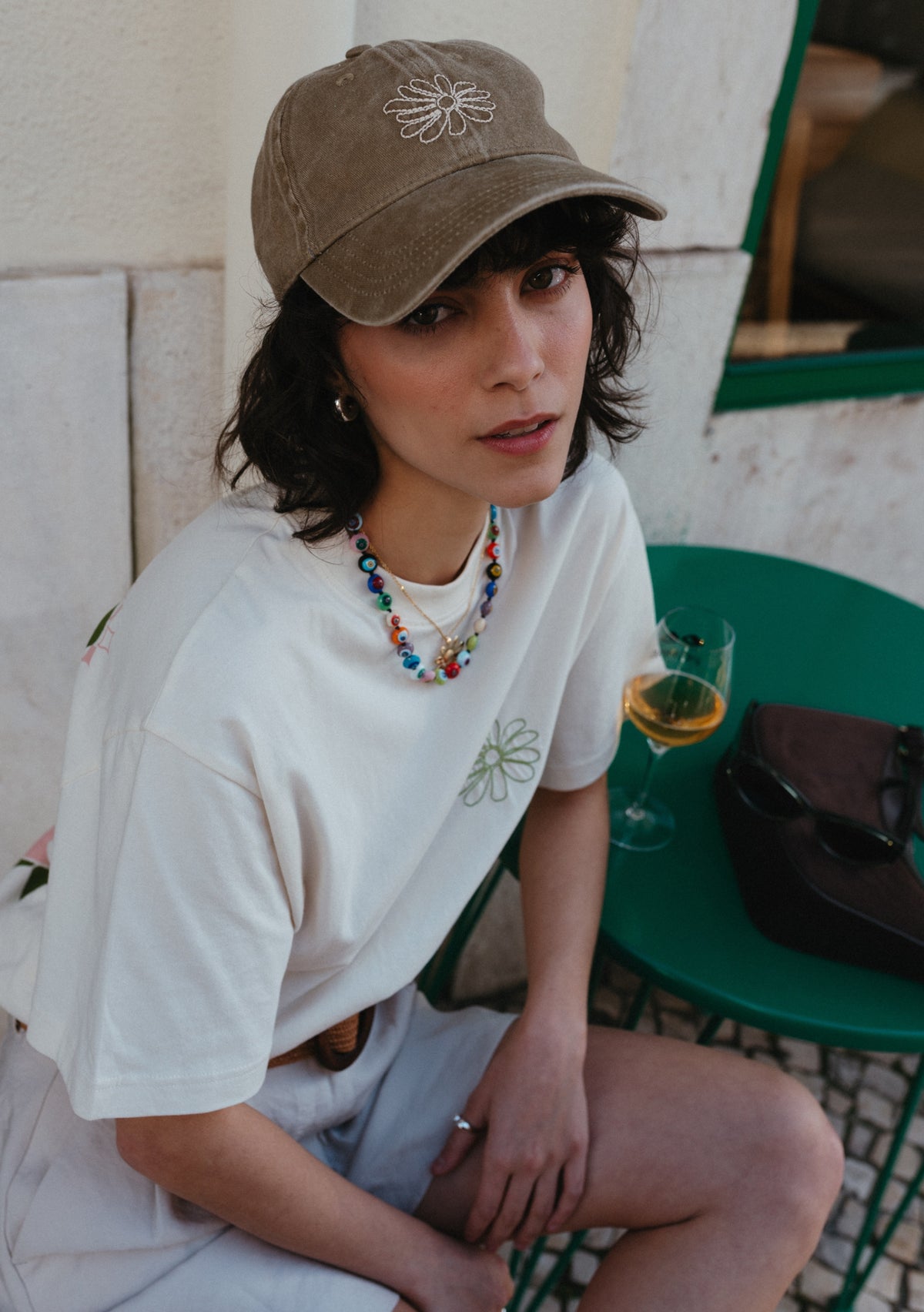 TBCo | Recycled Cotton Women's Cap in Green Flora
