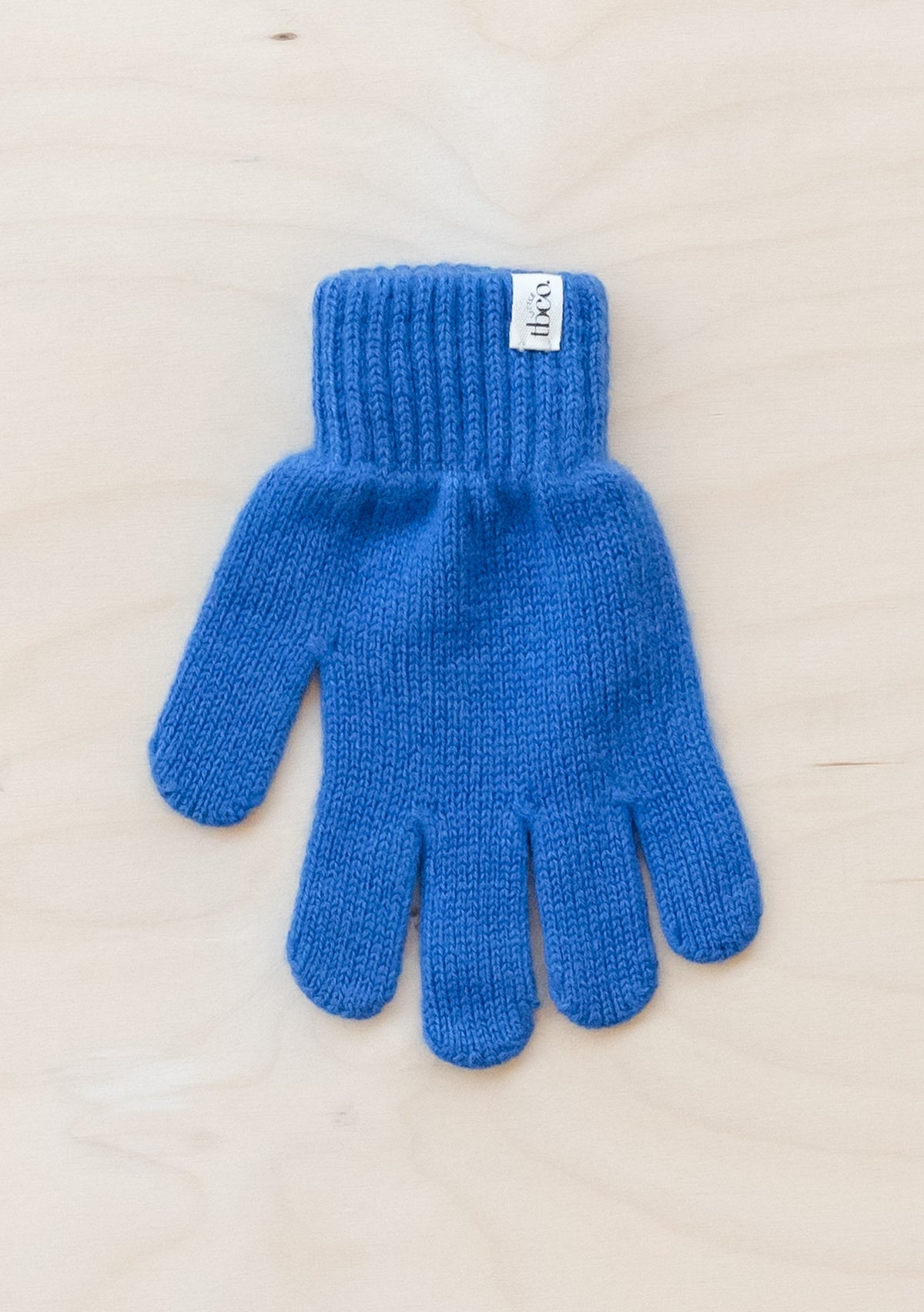 Merino Wool Kids Gloves in Blue – TBCo